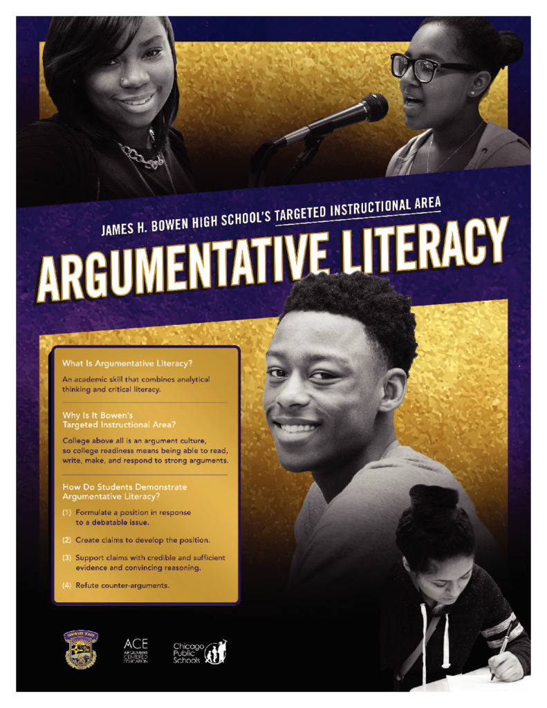 School-Specific Posters Promoting an Argumentation Initiative ...