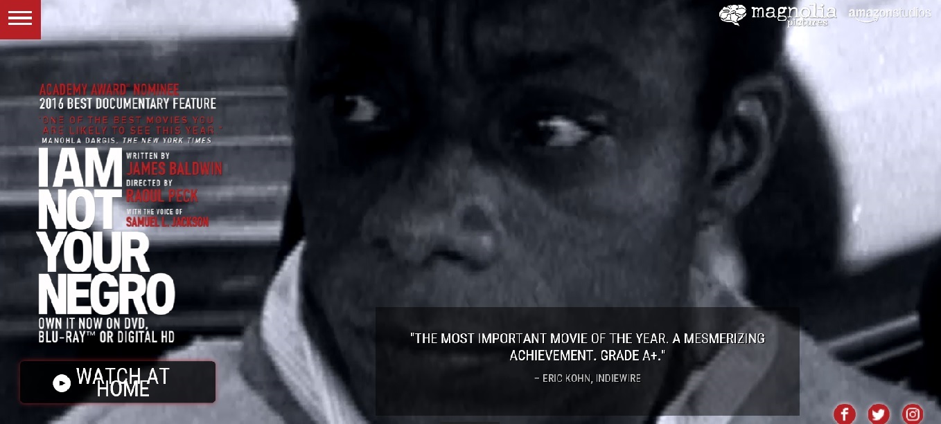 Teaching the Documentary ‘I Am Not Your Negro’ through Argument ...